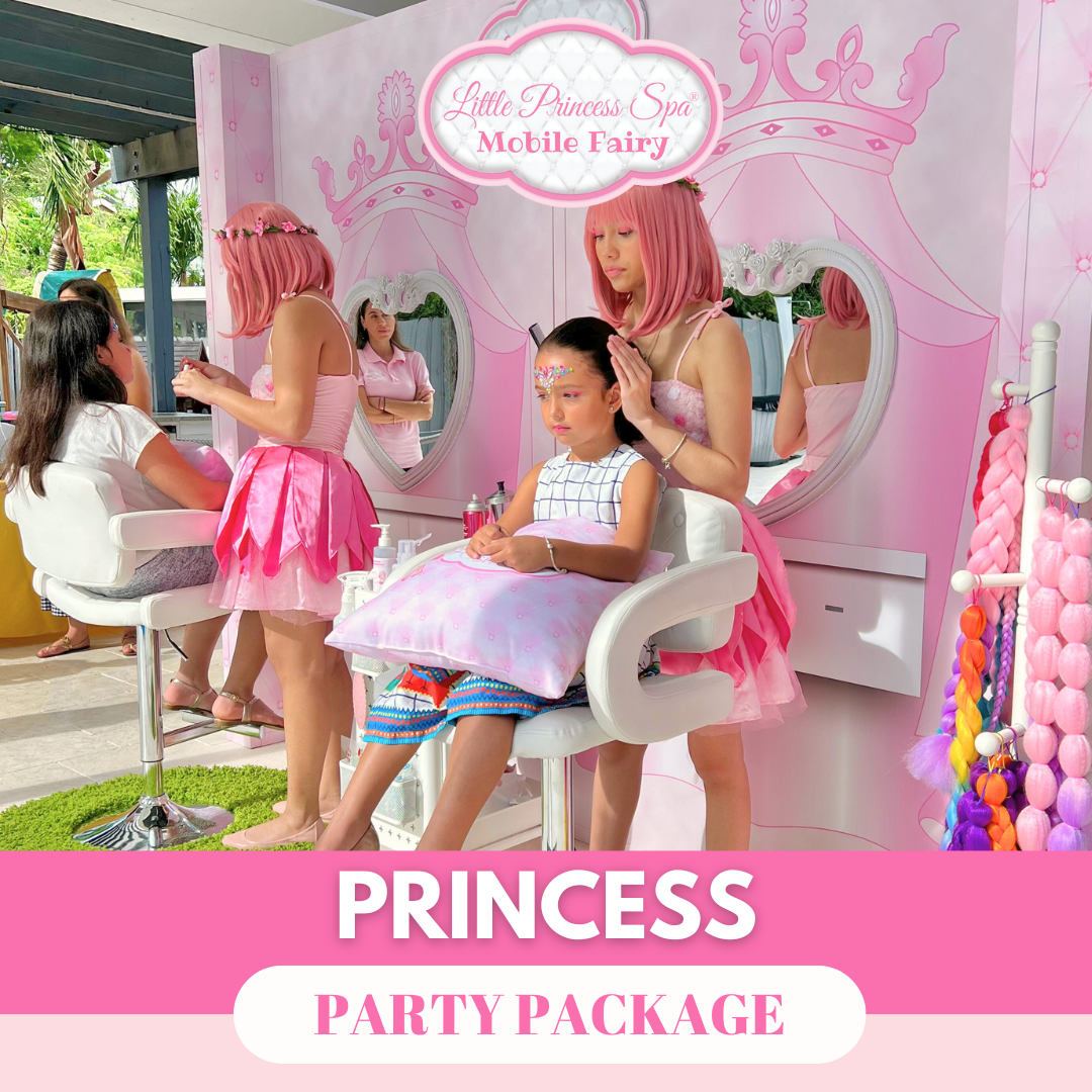 Princess Spa Party | Mobile Fairy® Broward, FL.